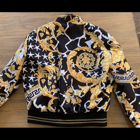 Versace | Jackets & Coats | Versace Pre Fall 29 Bomber Jacket Verified ...